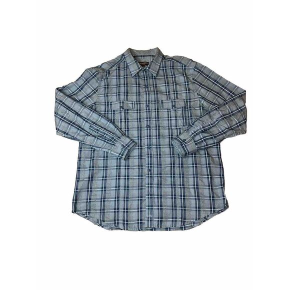 Johnston & Murphy | Shirts | Johnston Murphy Size Large Mens Plaid ...